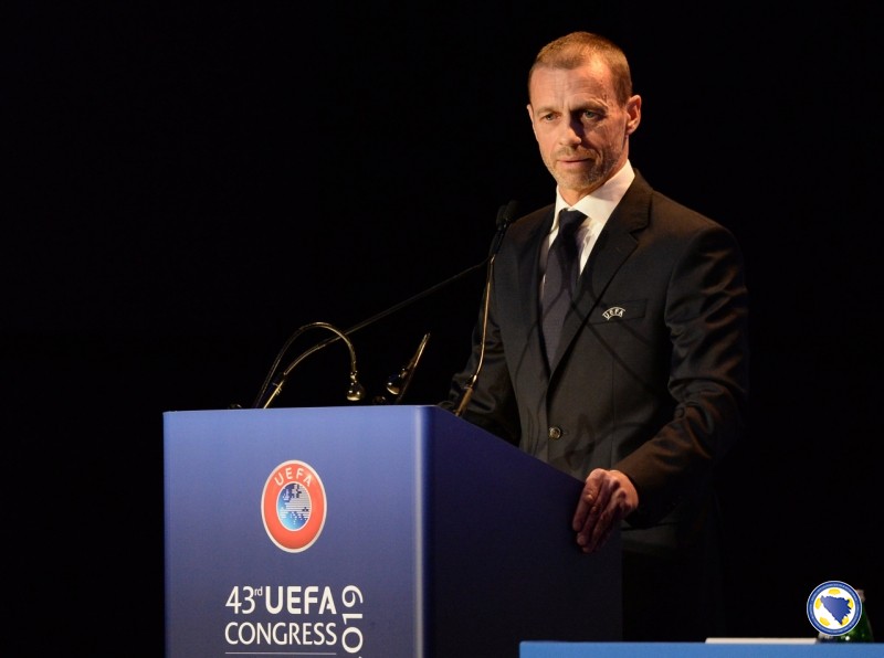 Čeferin is the UEFA President in the next four years